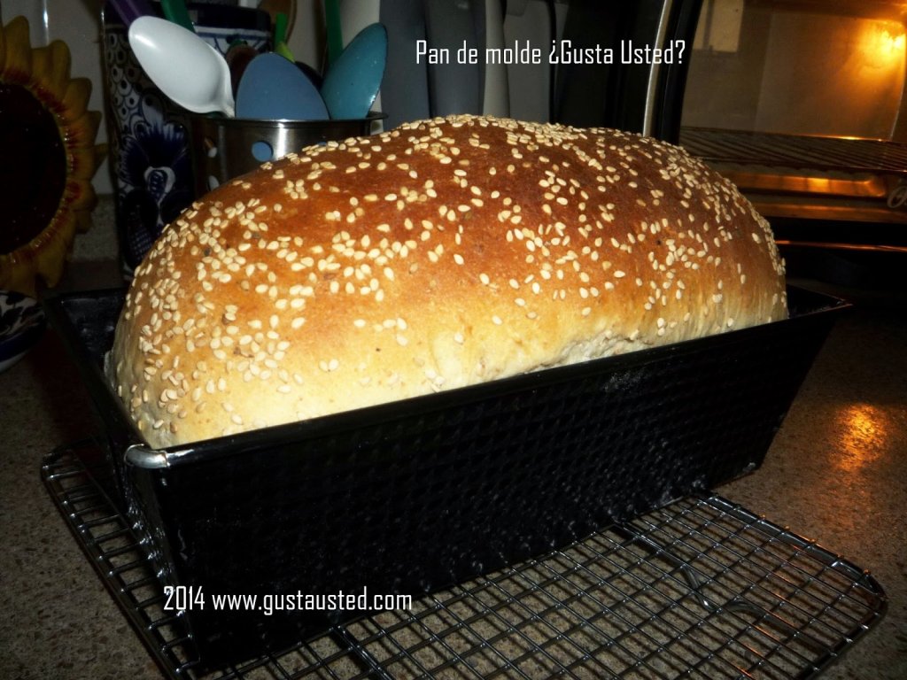 Gusta Usted | Pan de molde delicioso casero y fácil - Gusta Usted
